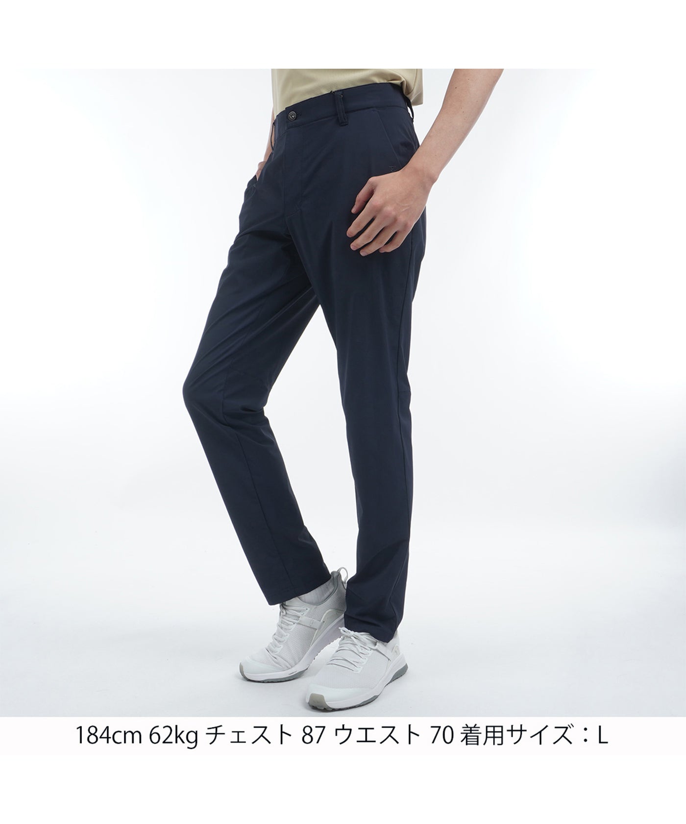 アドミラル ゴルフ(Admiral GOLF)ゴルフウェア 撥水 ワイド テーパードパンツ ADMA510-NVY(Men’s) 撥水ワイド テーパードパンツ ADMA510 – ADMIRAL